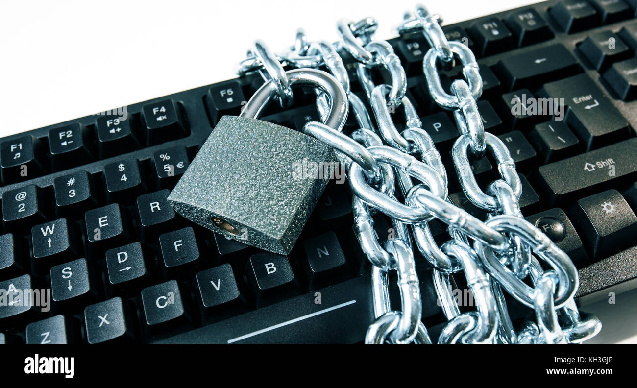 Computer crime, new technology risk Stock Photo - Alamy