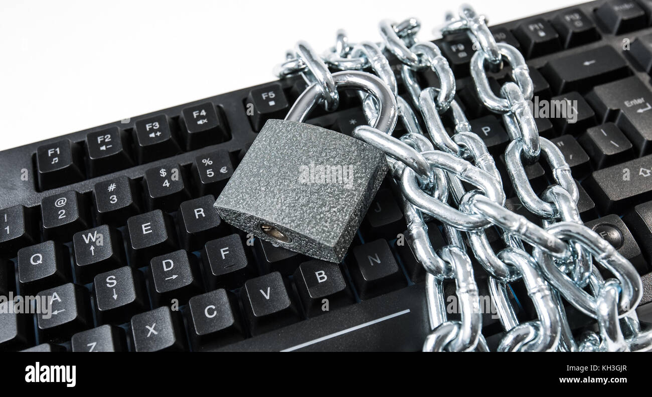 Cybercrime inspiration, computer theft Stock Photo - Alamy