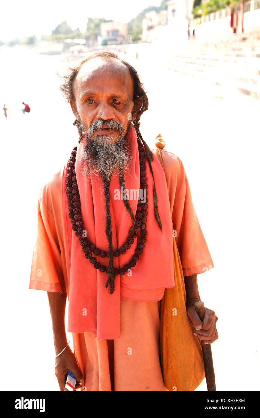 Sadhu (Baba), Sadhu, Old Hindu Priest, Indian Holy Man, Rishikesh ...