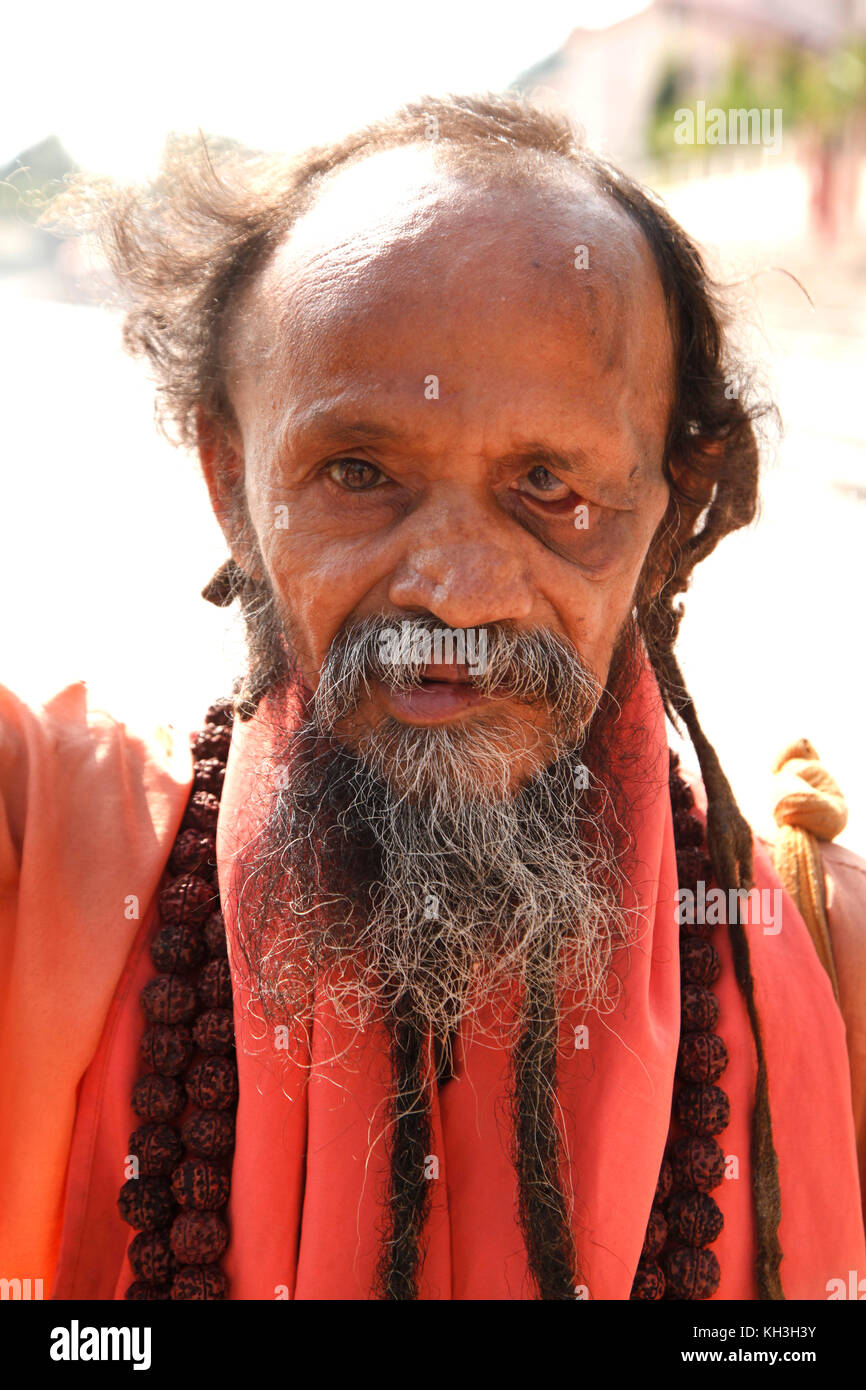 Sadhu (Baba), Sadhu, Old Hindu Priest, Indian Holy Man, Rishikesh ...