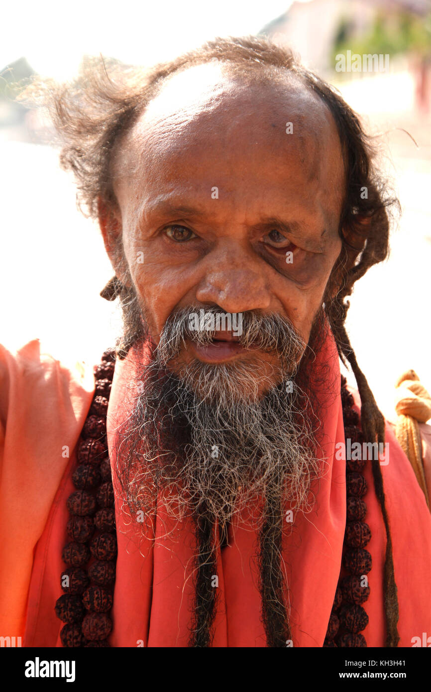 Sadhu (Baba), Sadhu, Old Hindu Priest, Indian Holy Man, Rishikesh ...