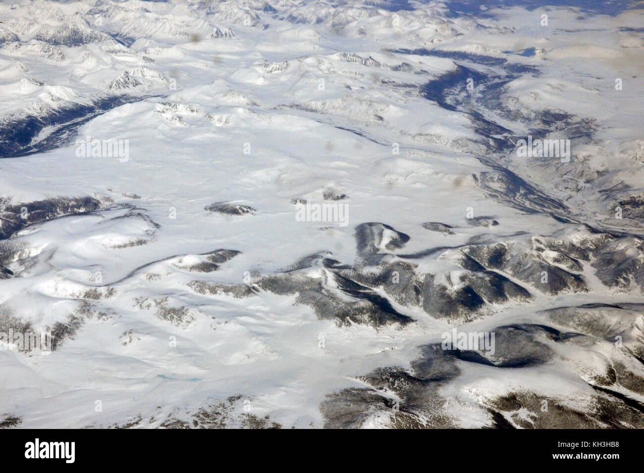 Mongolia winter aerial hi-res stock photography and images - Alamy