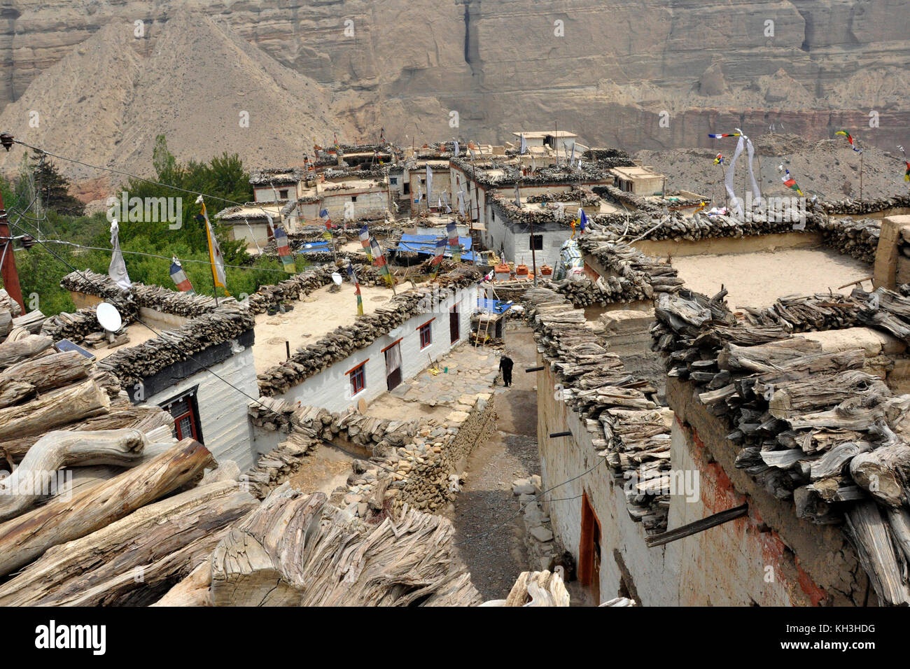 Nepal mustang traditional house hi-res stock photography and images - Alamy