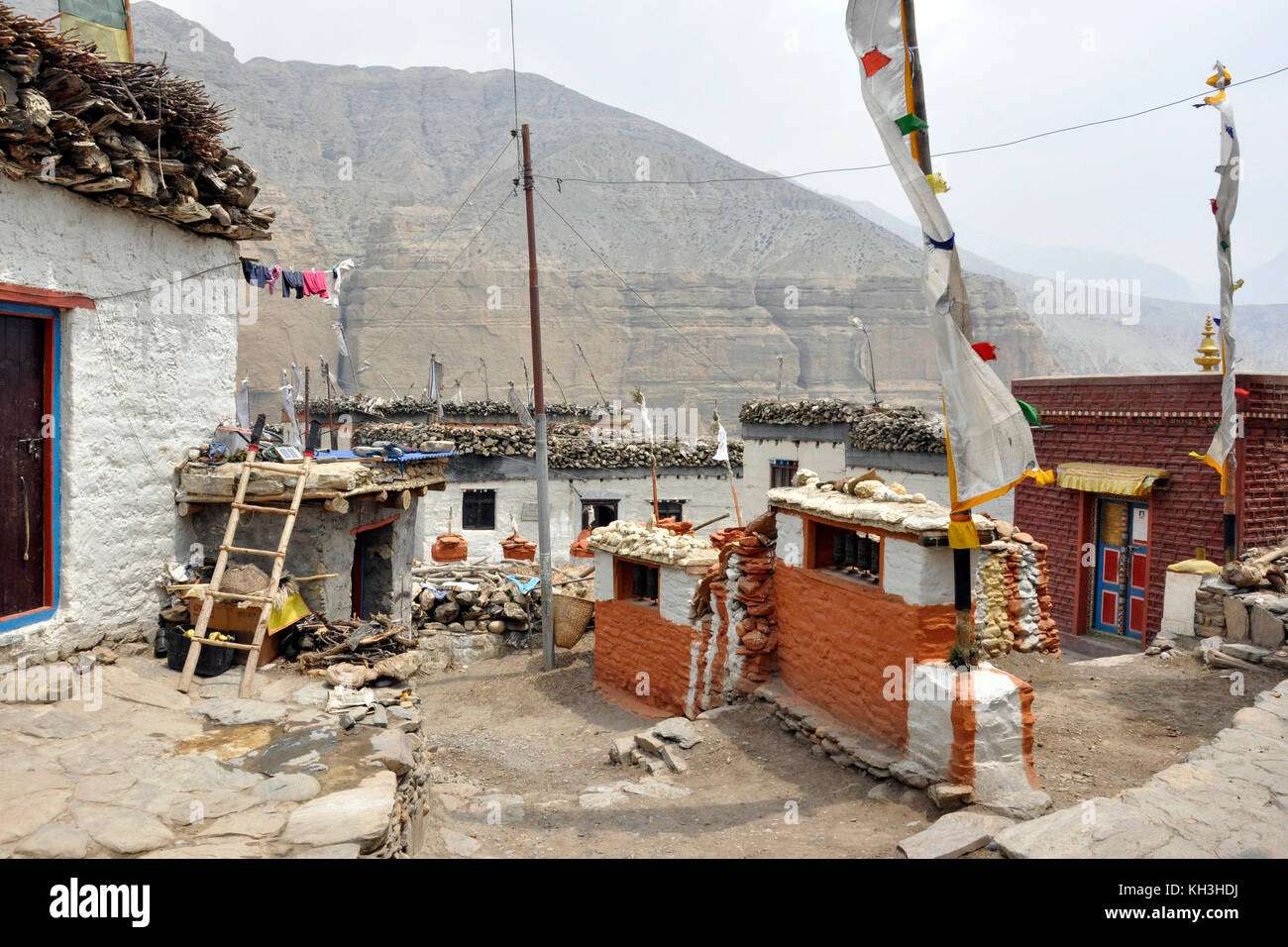 Traditional Home House Nepal High Resolution Stock Photography and ...