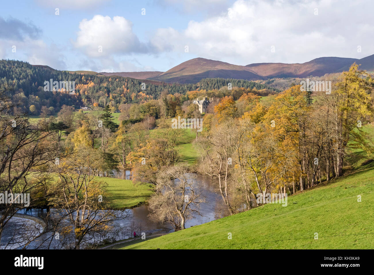 Beautiful autumn river near hi-res stock photography and images - Alamy