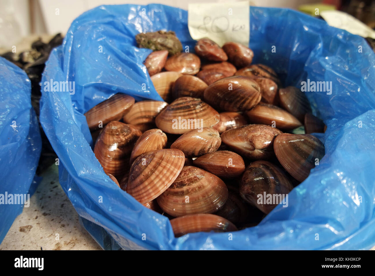 traditional fish market in split in croatia Stock Photo - Alamy