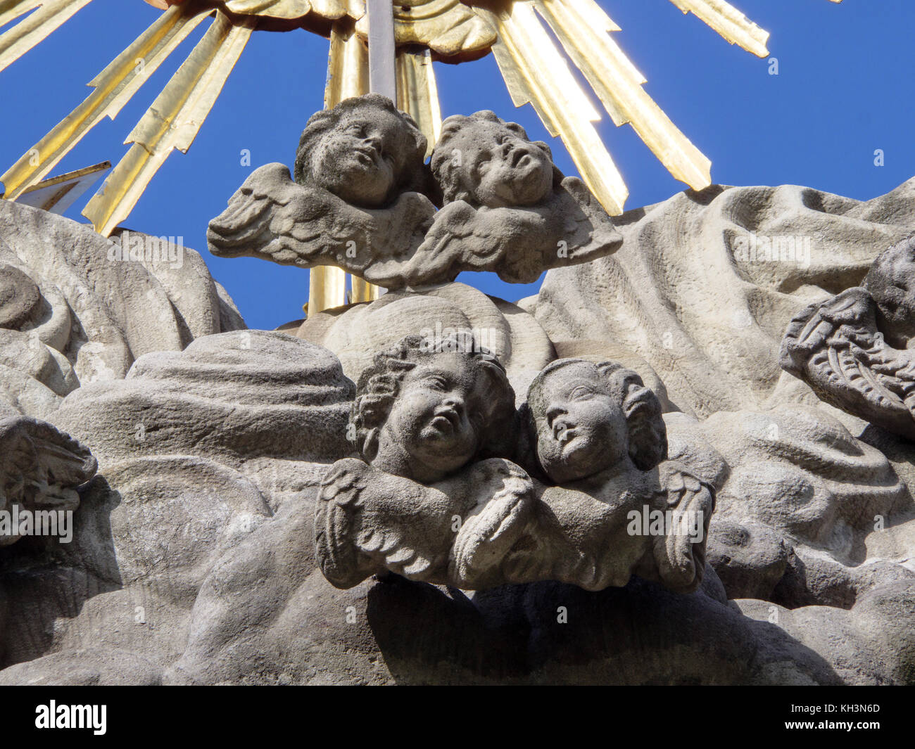Baroque plague column hi-res stock photography and images - Alamy