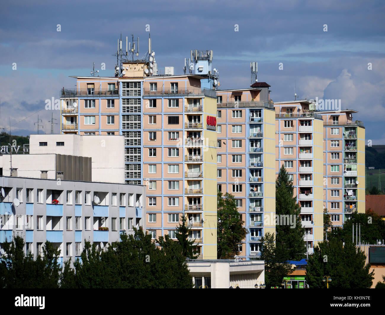 Block flats slovakia hi-res stock photography and images - Alamy