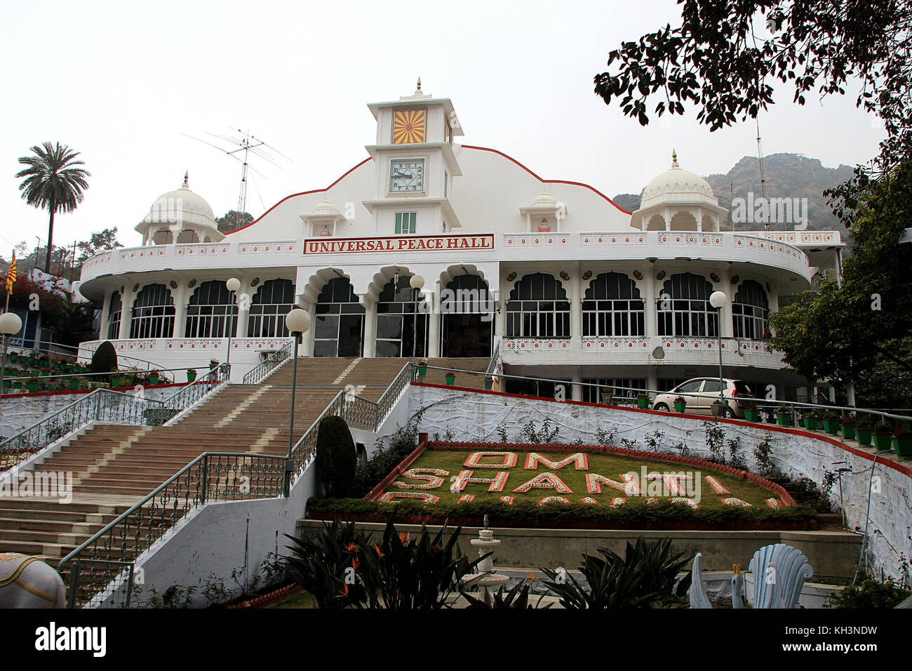 View of Vishwa Shanti Bhavan (Universal Peace Hall) at Mount Abu in ...