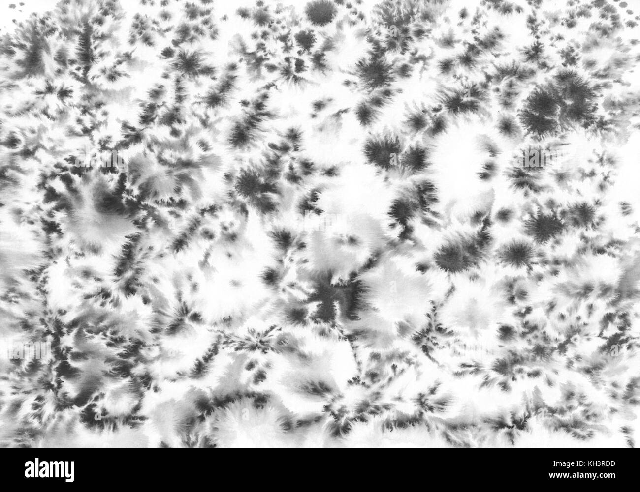 snow ink painting black background Stock Photo - Alamy