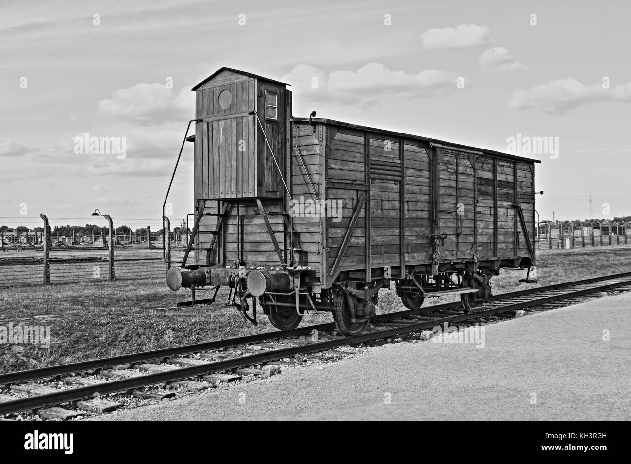 Jewish deportation train Black and White Stock Photos & Images - Alamy