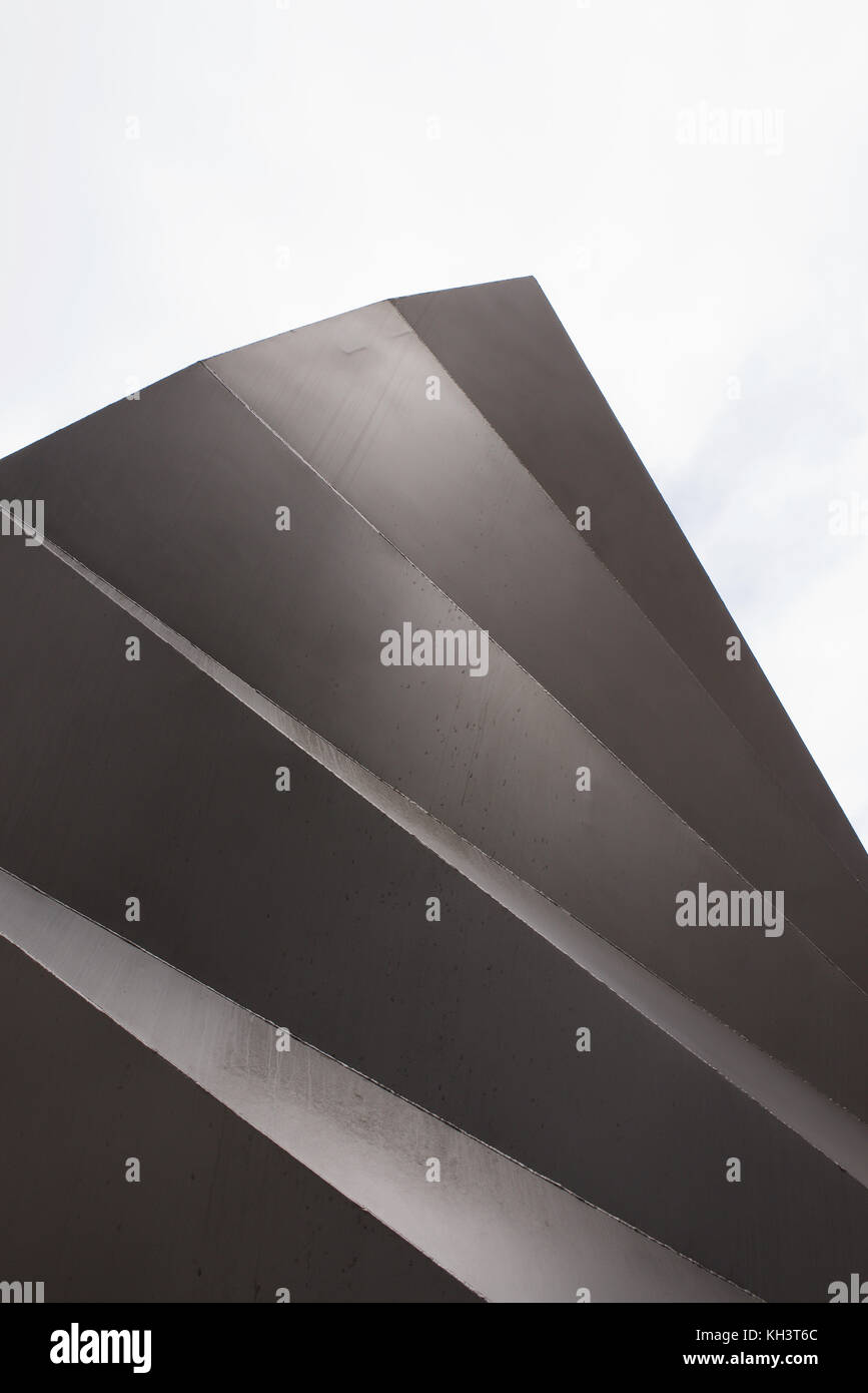 Detail of a modern building showing shapes and patterns Stock Photo - Alamy