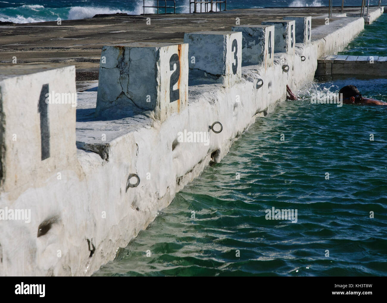 Ocean Baths at Newcastle, Australia Stock Photo - Alamy