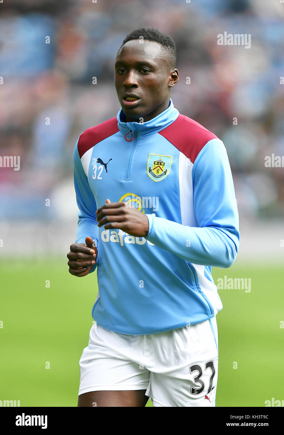 Burnley's Dan Agyei before the Premier League match at Turf Moor ...