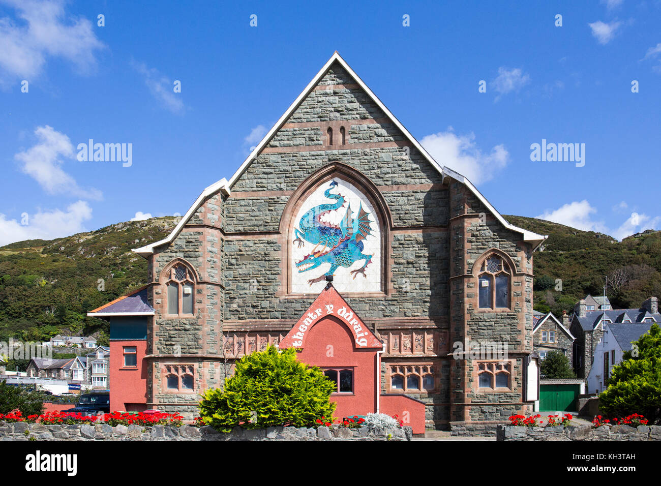 The Dragon Theatre in Barmouth Gwynedd Wales UK Stock Photo - Alamy