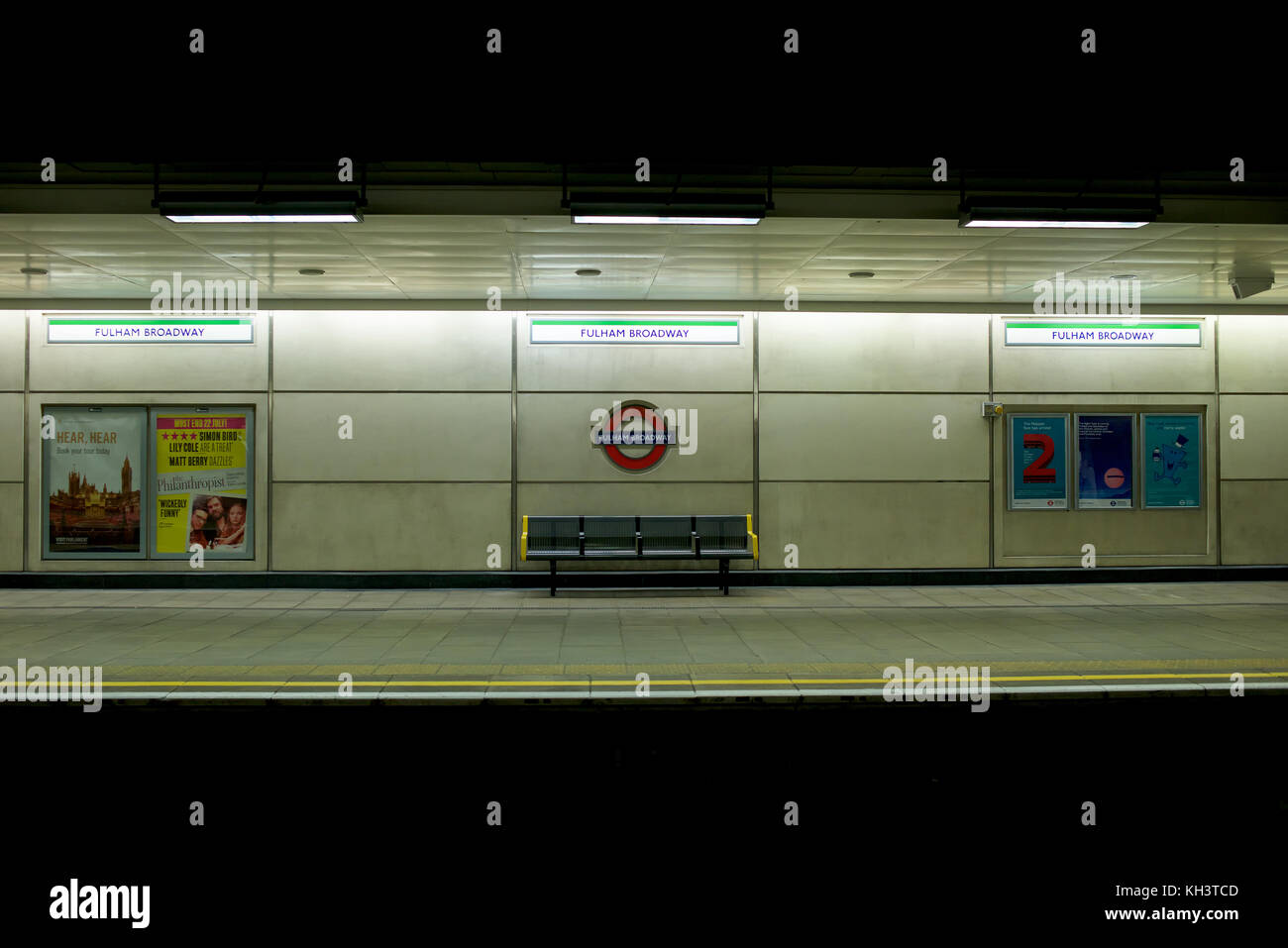 Fulham broadway underground station hi-res stock photography and images ...