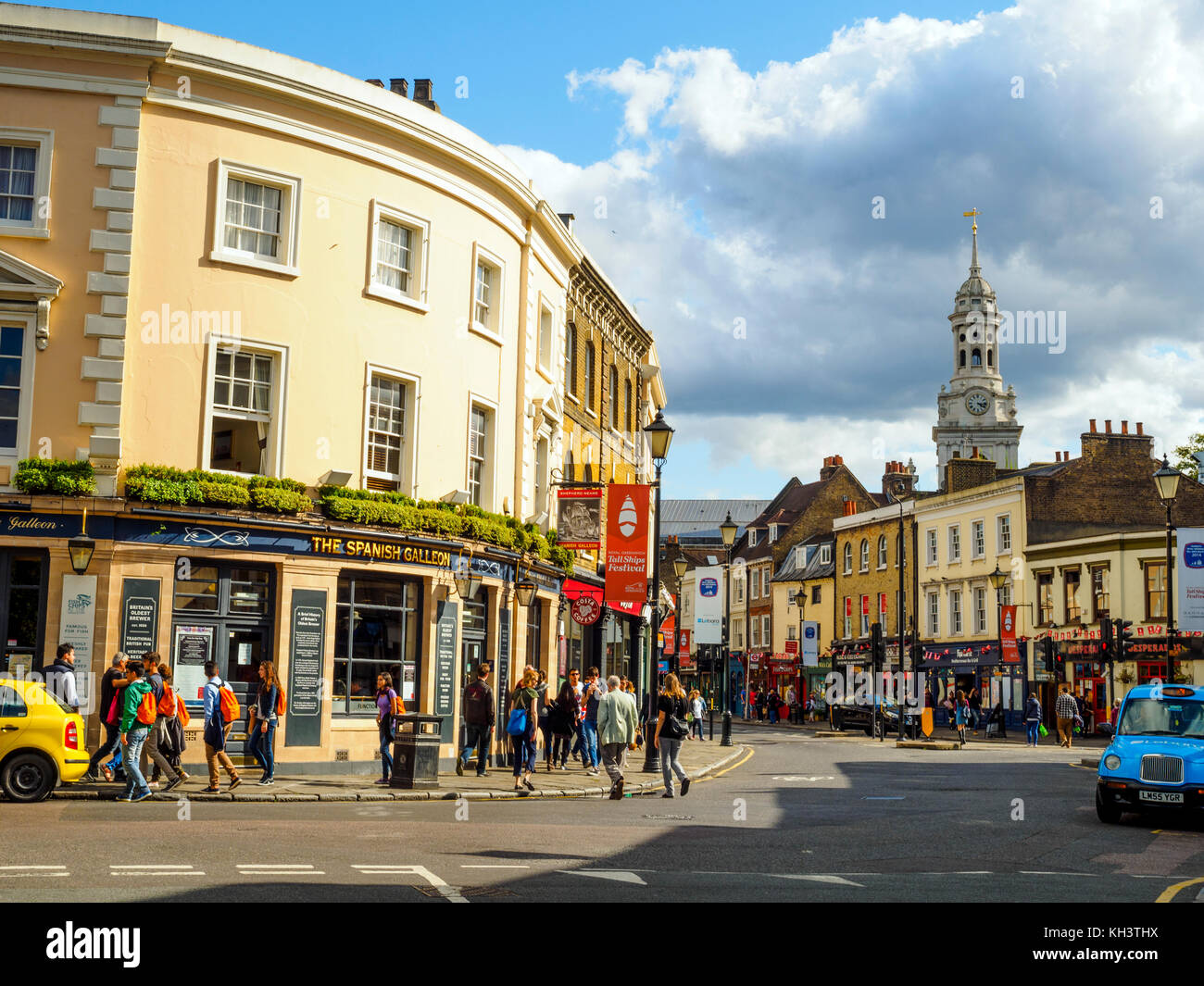 Greenwich church street hi-res stock photography and images - Alamy