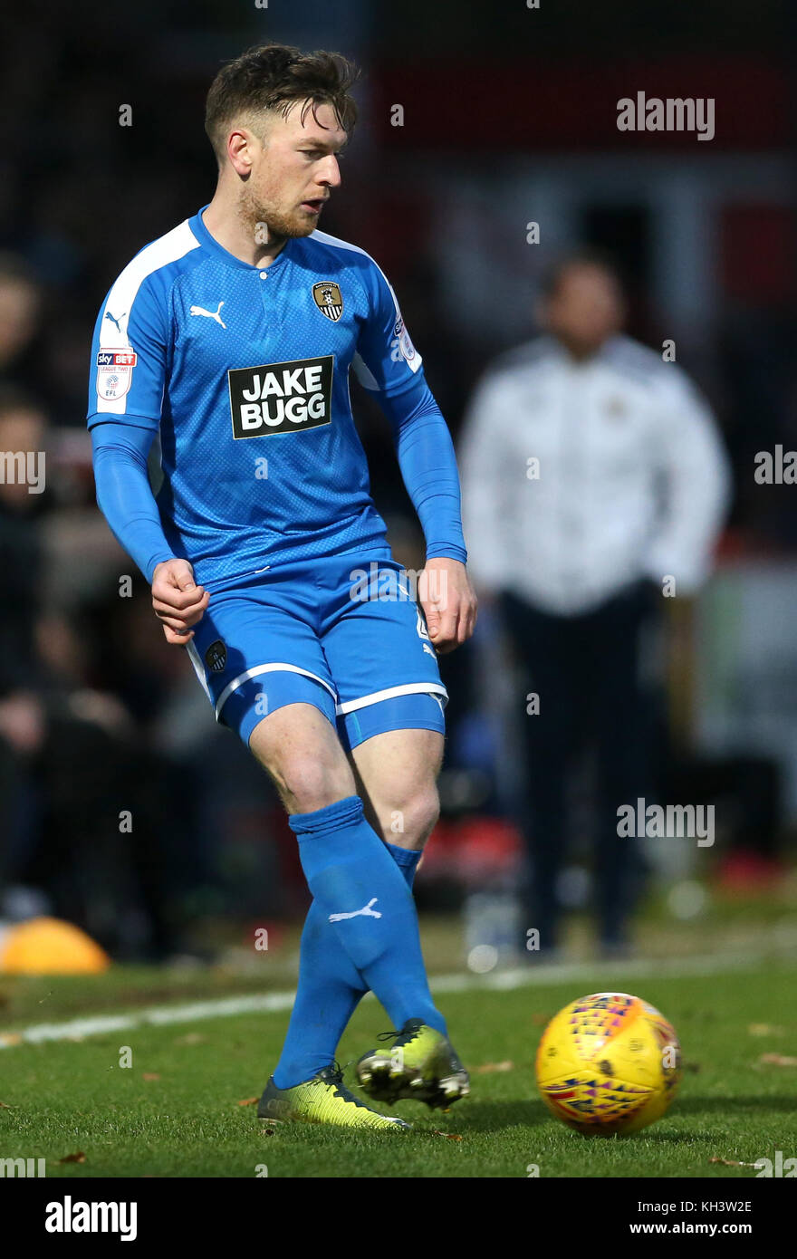 Notts County's Matt Tootle Stock Photo - Alamy