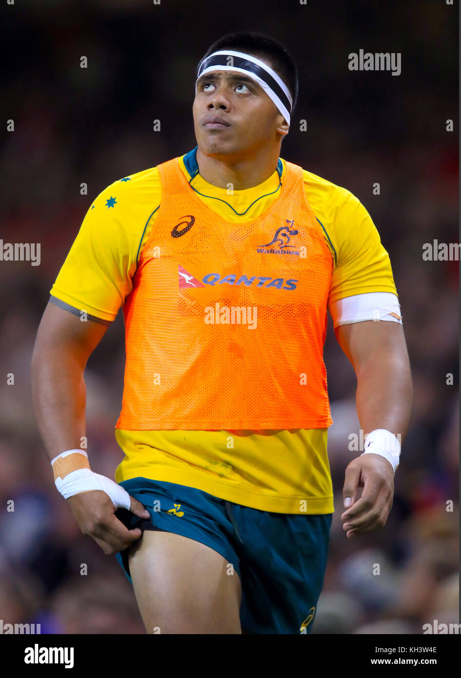 Australia's Allan Alaalatoa Stock Photo - Alamy