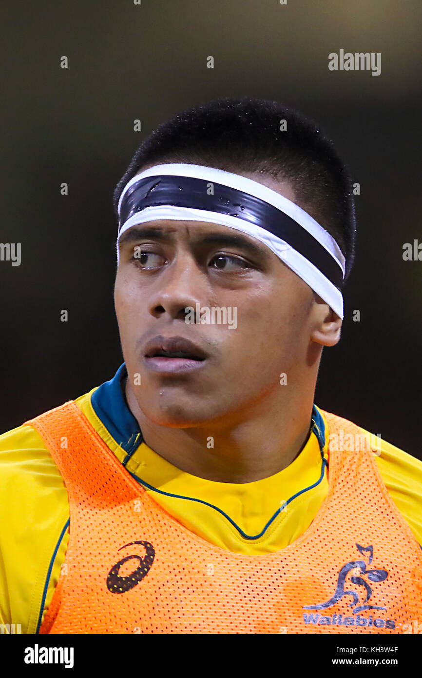 Australia's Allan Alaalatoa Stock Photo - Alamy