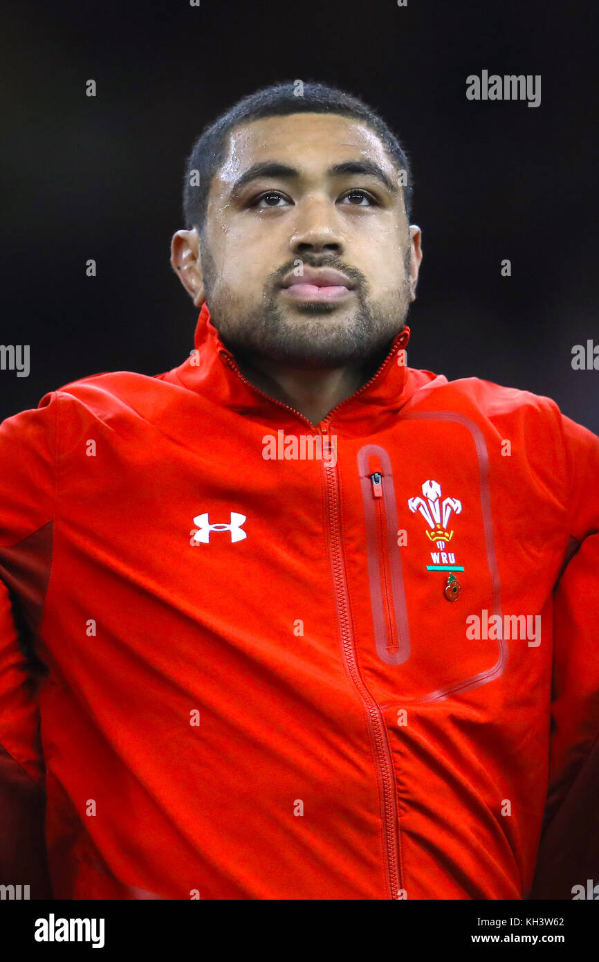 Wales' Taulupe Faletau Stock Photo - Alamy