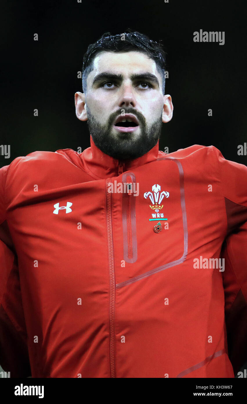 Wales' Cory Hill Stock Photo - Alamy