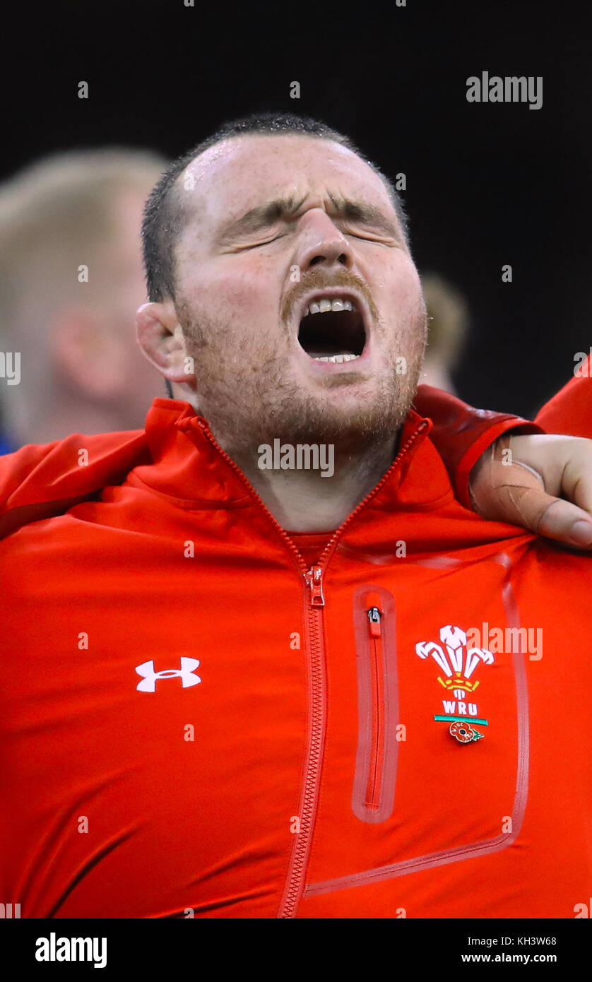 Wales' Ken Owens Stock Photo - Alamy
