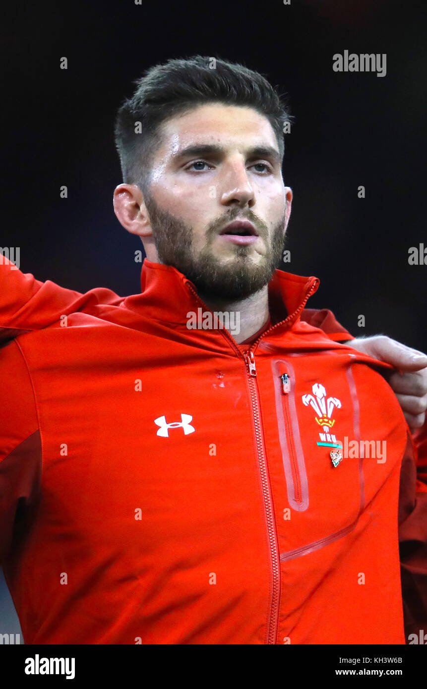 Wales' Owen Williams Stock Photo - Alamy