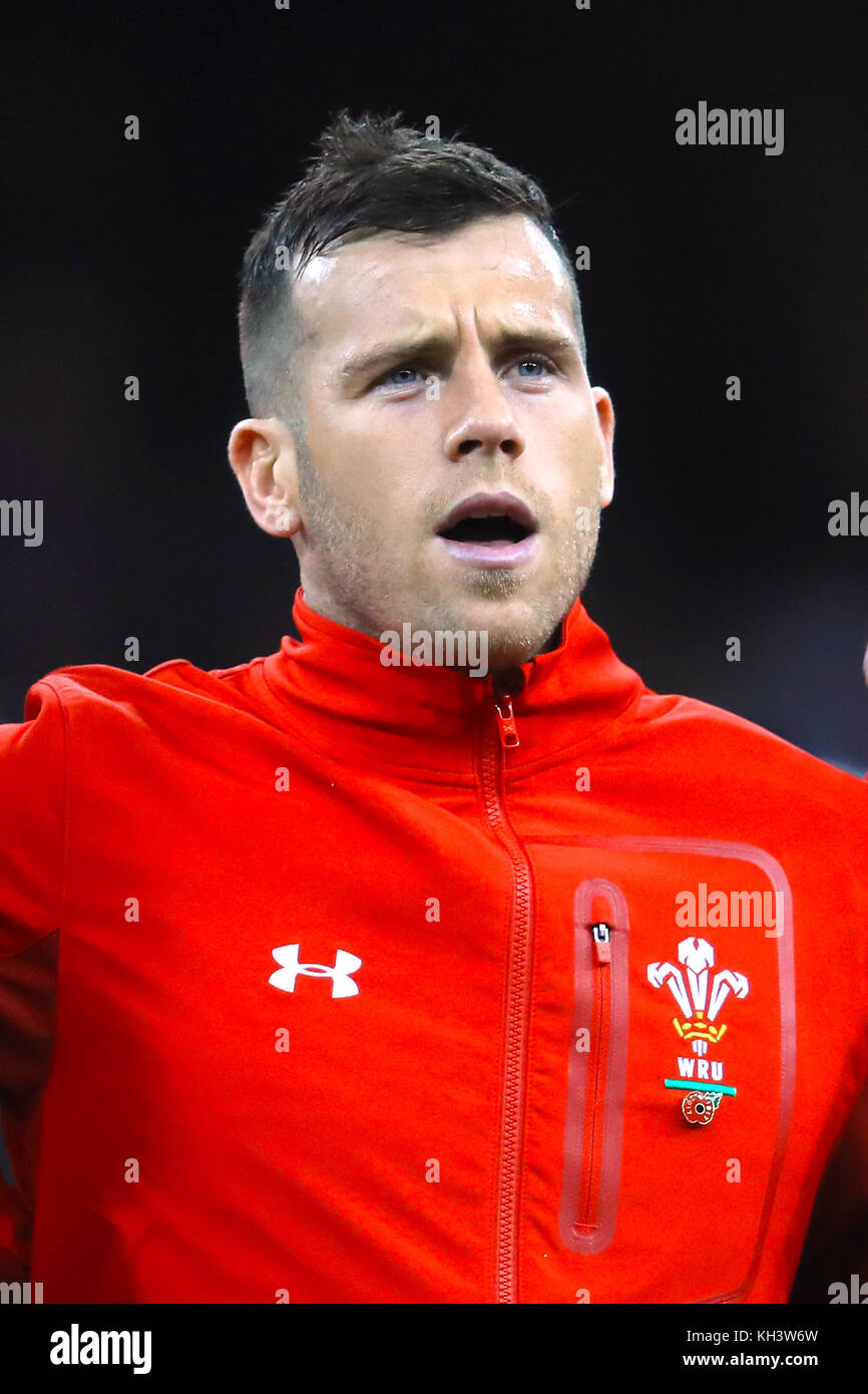 Wales' Gareth Davies Stock Photo - Alamy