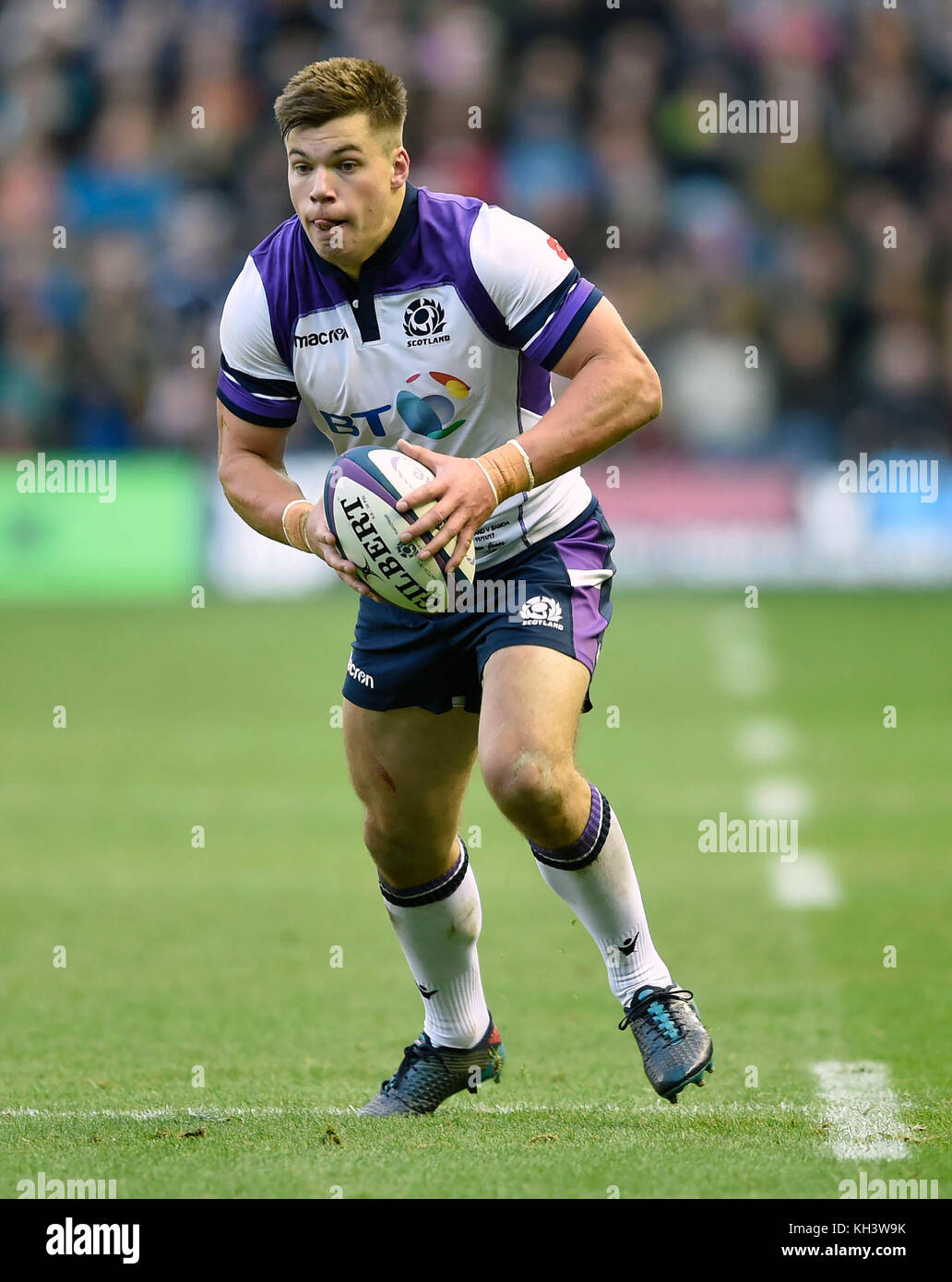 Huw Jones of Scotland Stock Photo - Alamy