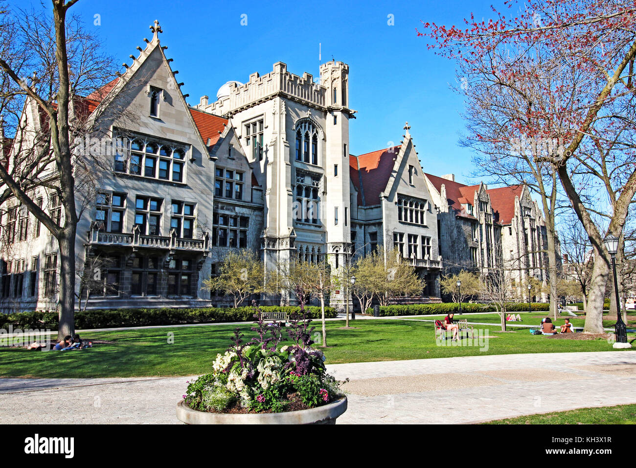 Old university buildings Stock Photo - Alamy