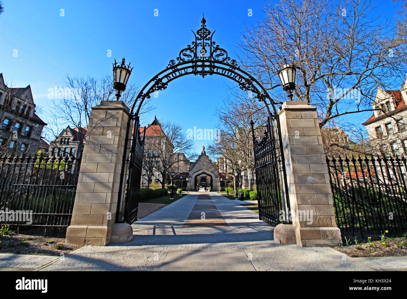 Old university buildings Stock Photo - Alamy