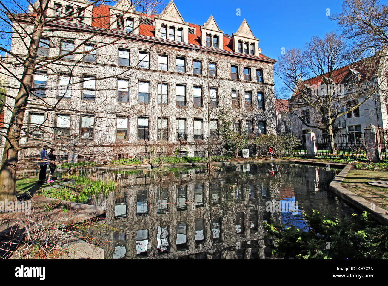 Old university buildings Stock Photo - Alamy