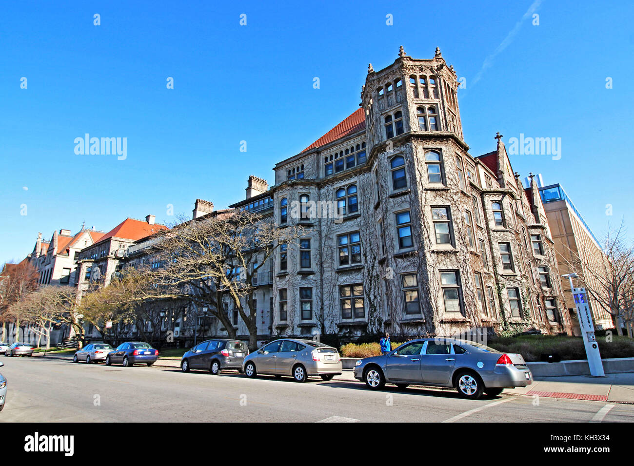 Old university buildings Stock Photo - Alamy