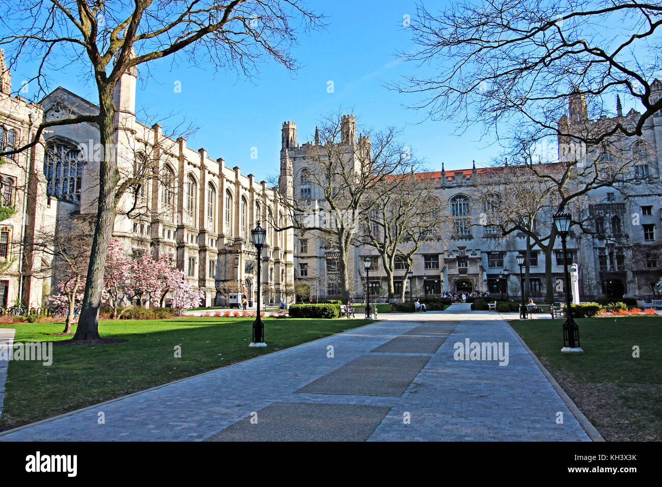 Old university buildings Stock Photo - Alamy