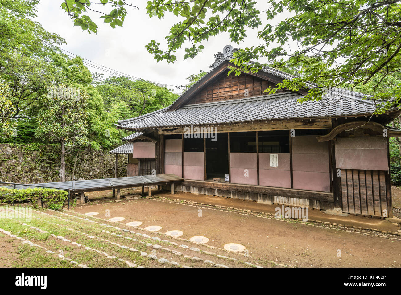 Kabuki Stage at Nihon Minkaen Folk House Museum, Kawasaki City ...