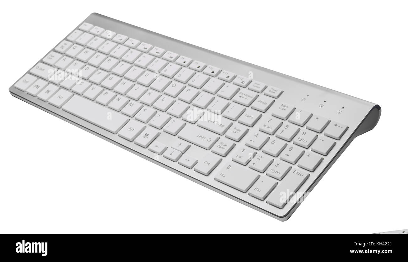 White modern usb keyboard hi-res stock photography and images - Alamy