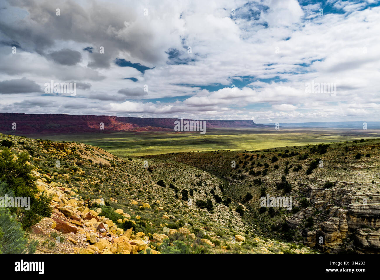 View towards vermillion cliffs Arizona USA Stock Photo - Alamy