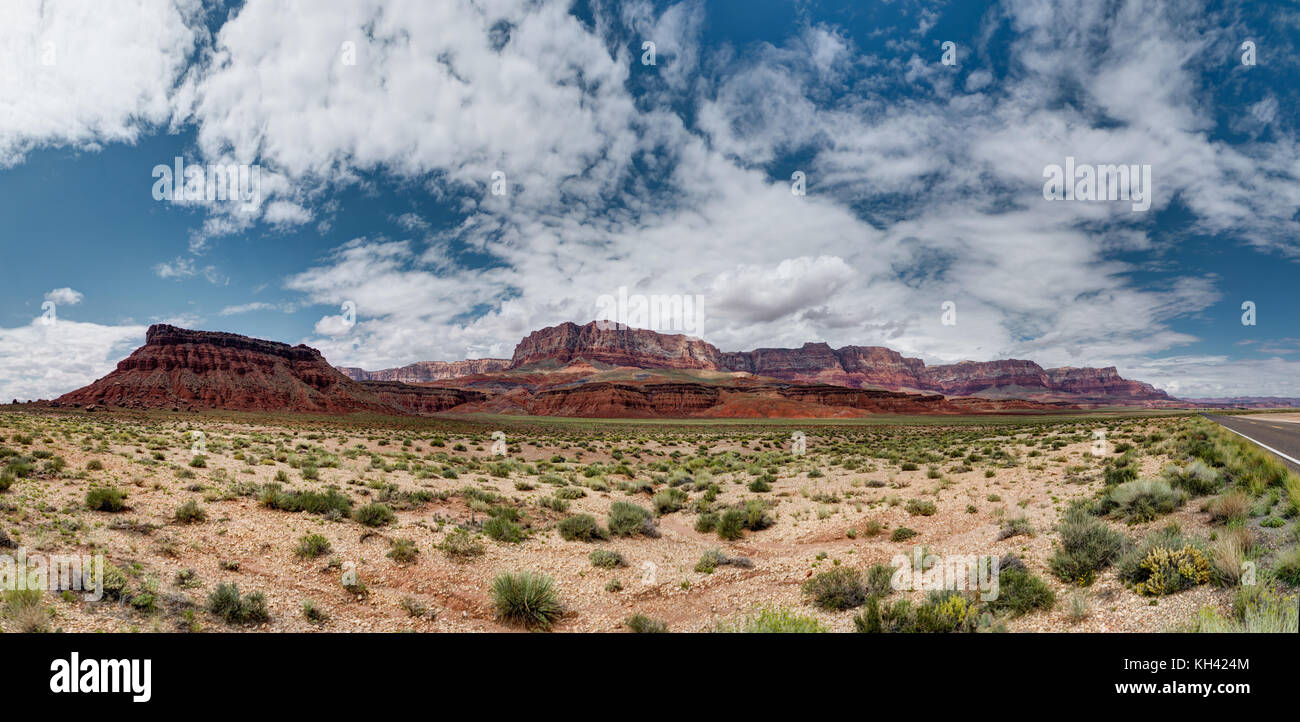 Vermillion cliffs and plain hi-res stock photography and images - Alamy
