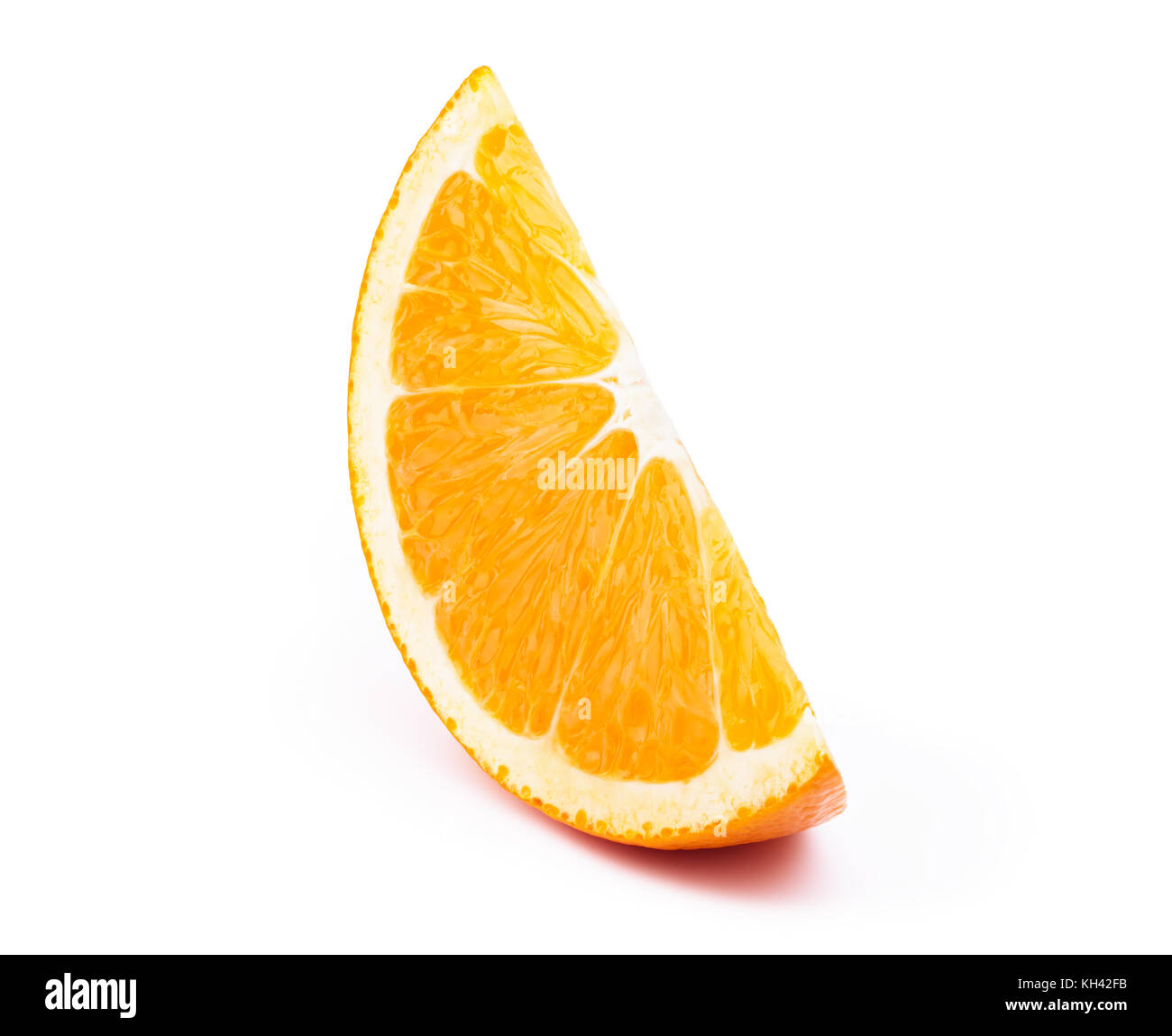Orange slice isolated Stock Photo - Alamy