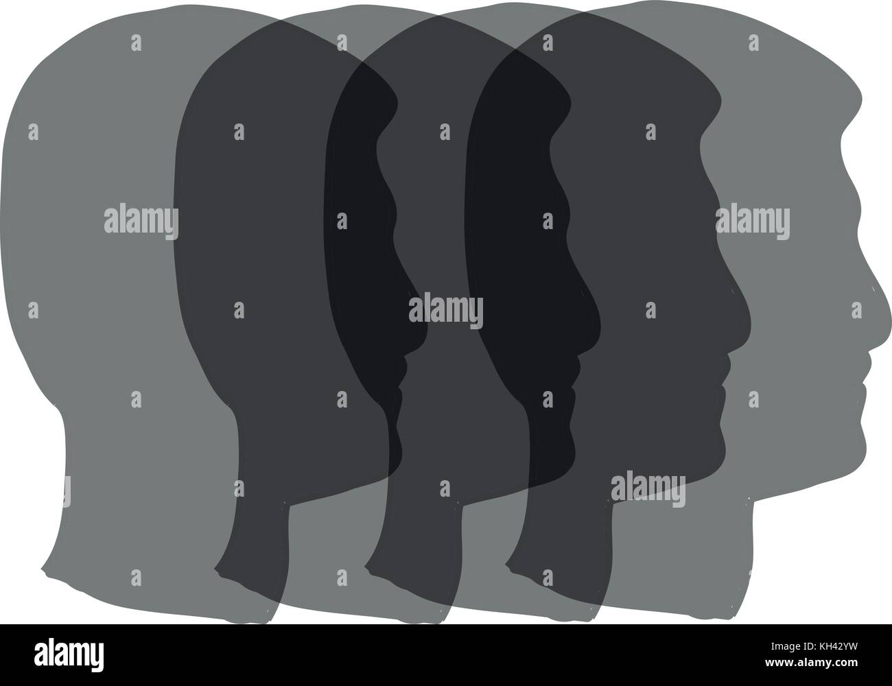Multiple Personality Man High Resolution Stock Photography and Images ...