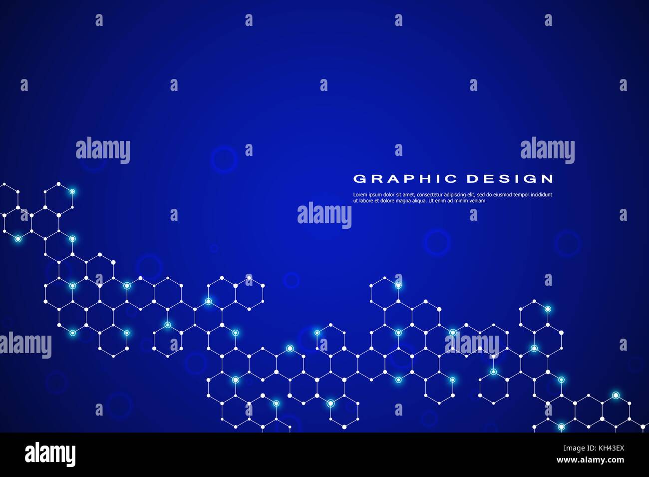 Chemical molecule graphics Stock Vector Images - Alamy