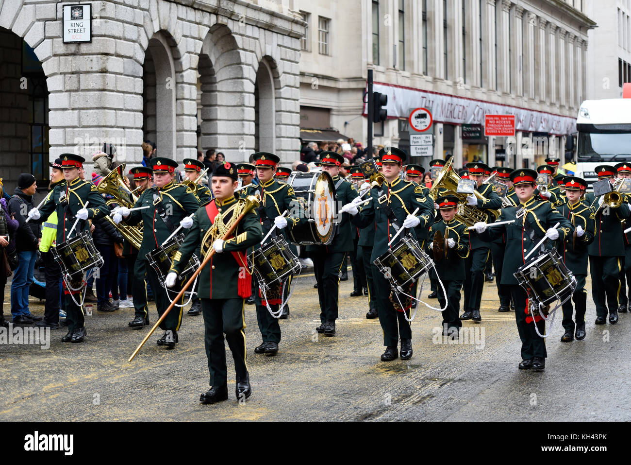 ROMFORD DRUM & TRUMPET CORPS at the Lord Mayor's Show Procession Parade ...