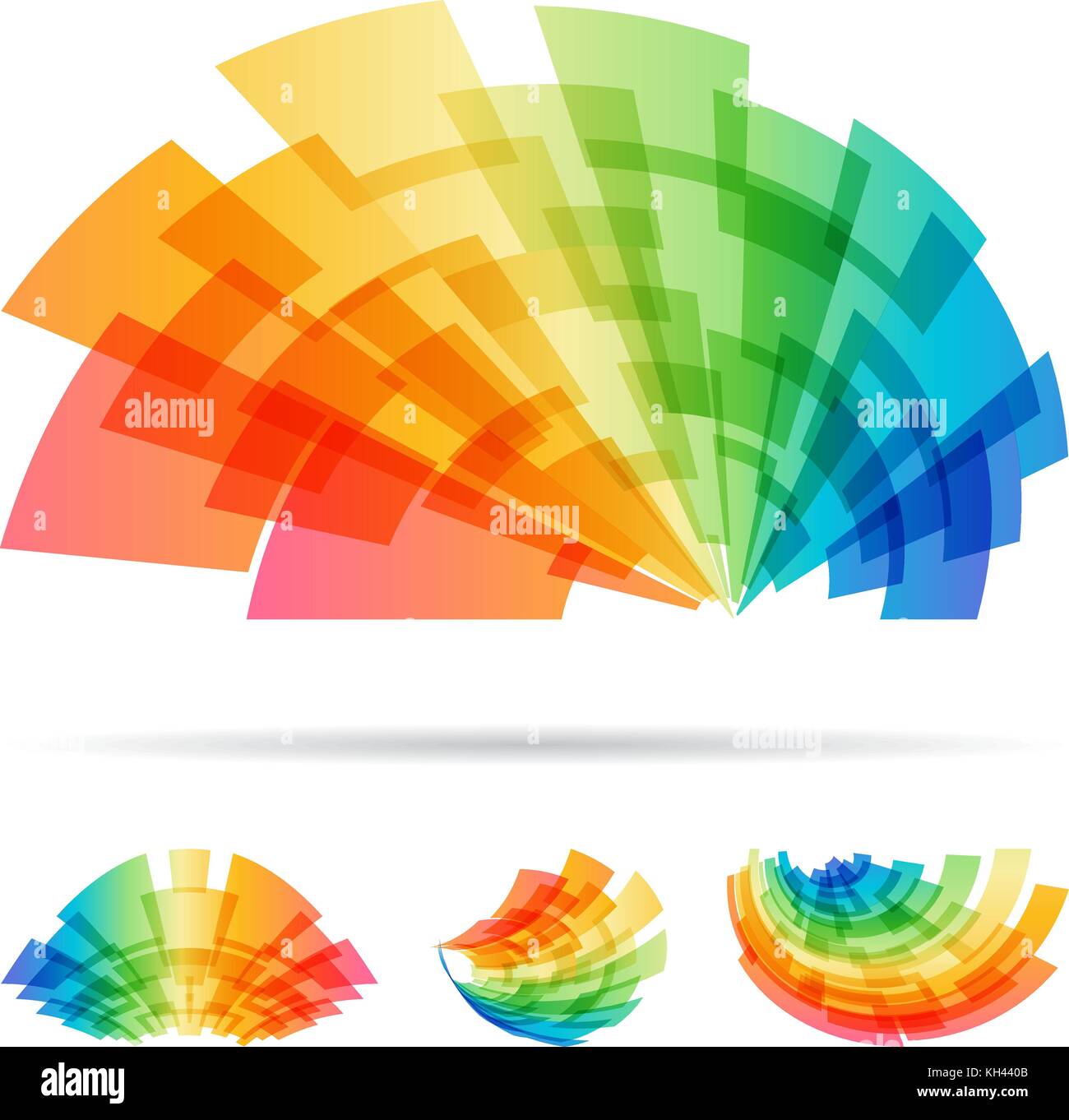 Vector set of abstract tech background hi-res stock photography and ...