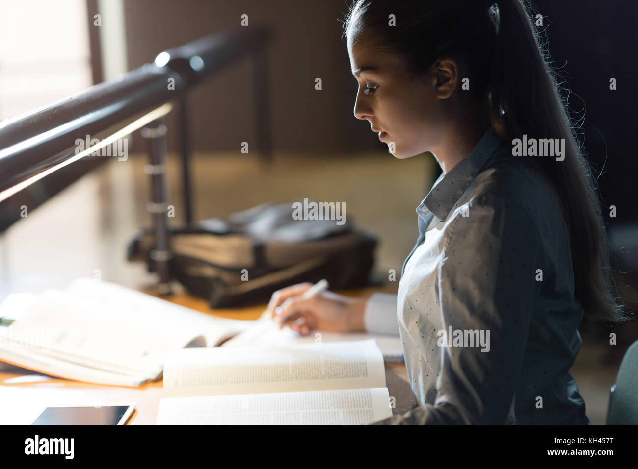 Diligent student hi-res stock photography and images - Alamy