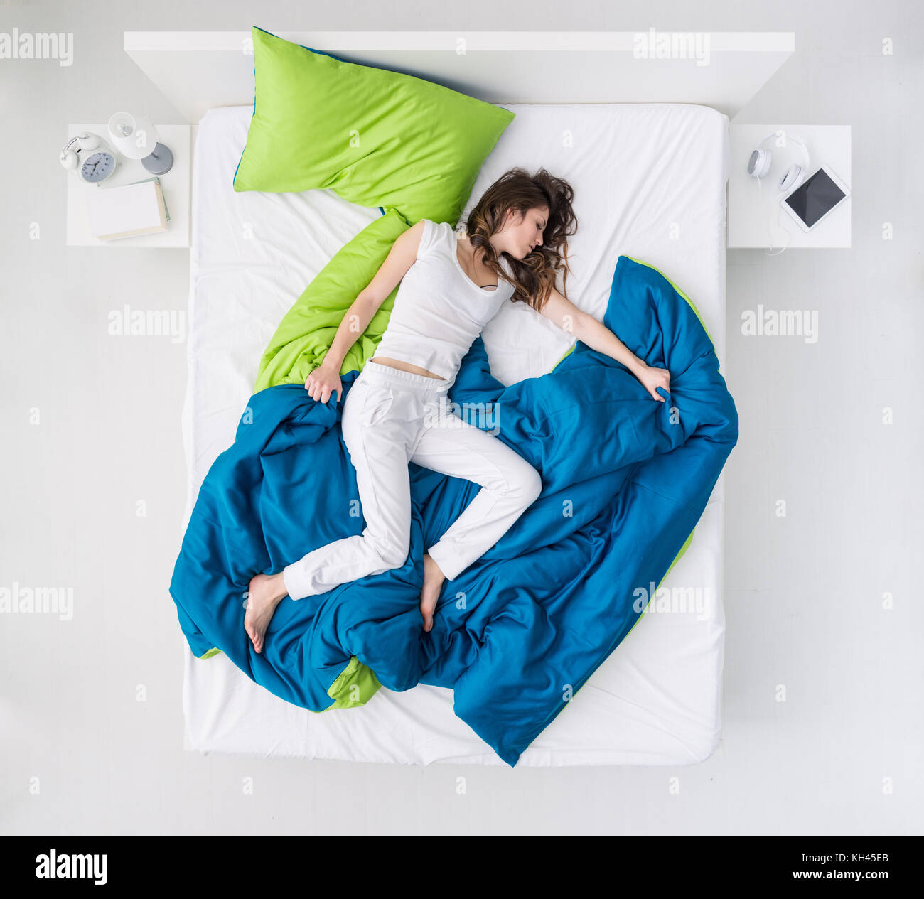 Messy Room Woman Stock Photos & Messy Room Woman Stock Images - Alamy