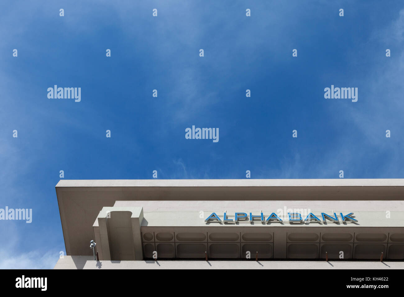 Alpha bank logo hi-res stock photography and images - Alamy