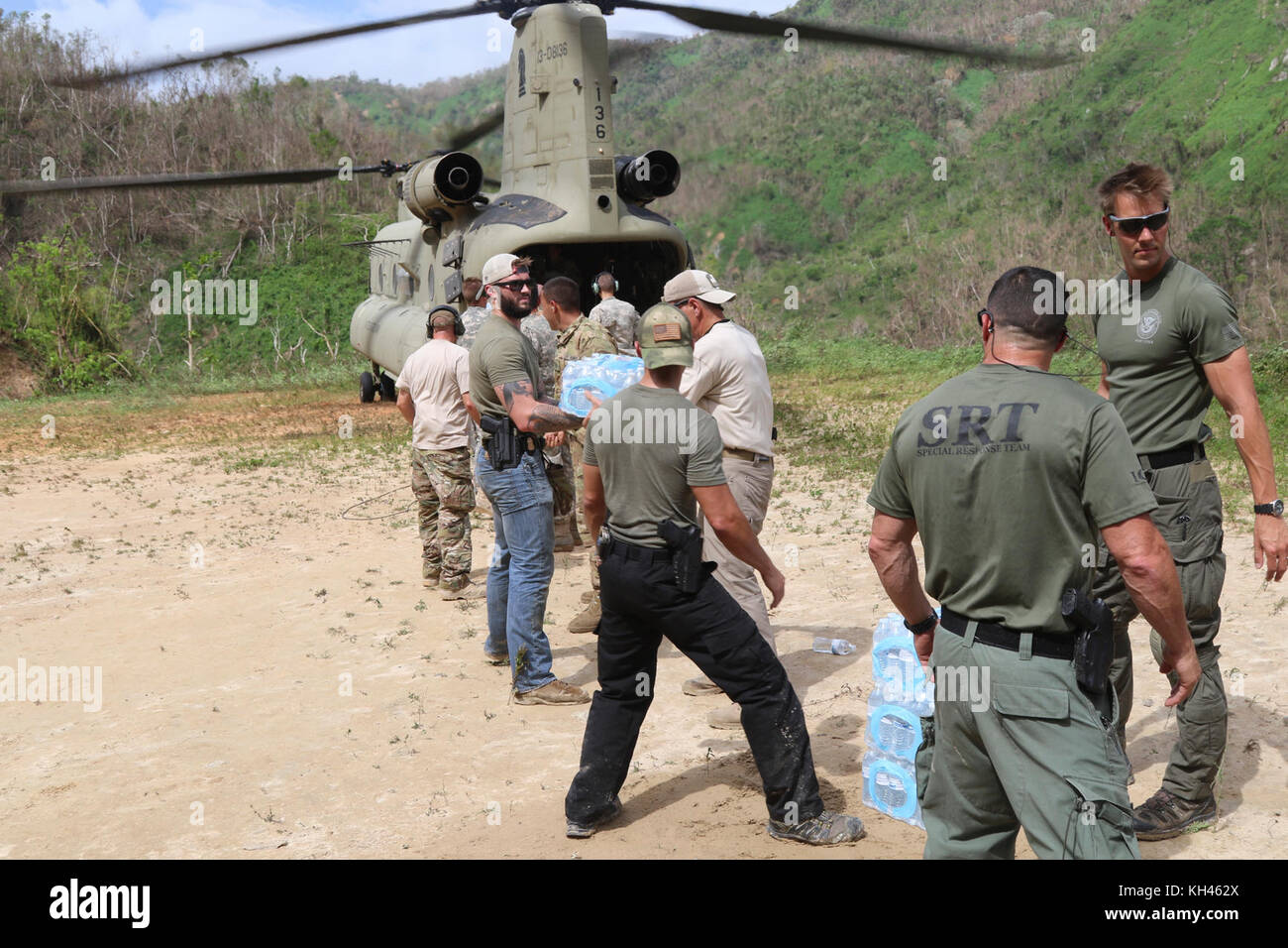 Soldiers from the 1st Armored Division Combat Aviation Brigade and ...