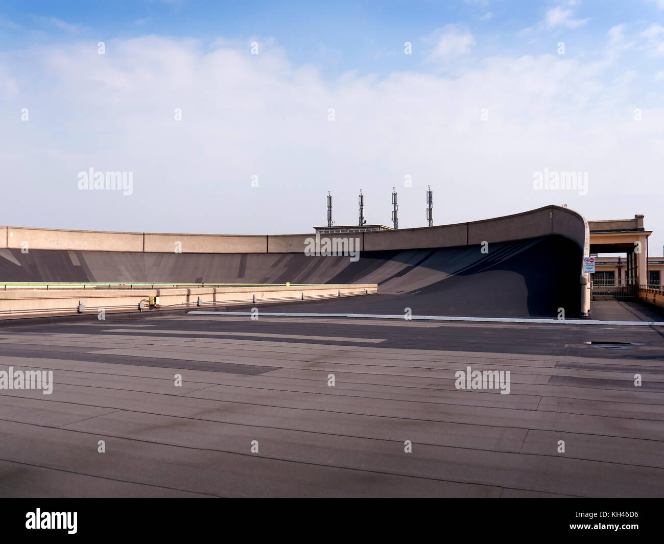 Fiat Factory Rooftop Racetrack at the Lingotto in Turin Italy Stock ...