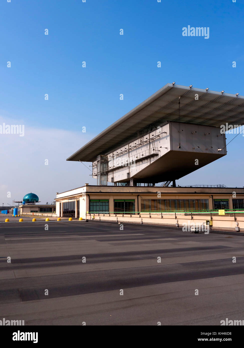 Fiat Factory Rooftop Racetrack at the Lingotto in Turin Italy Stock ...
